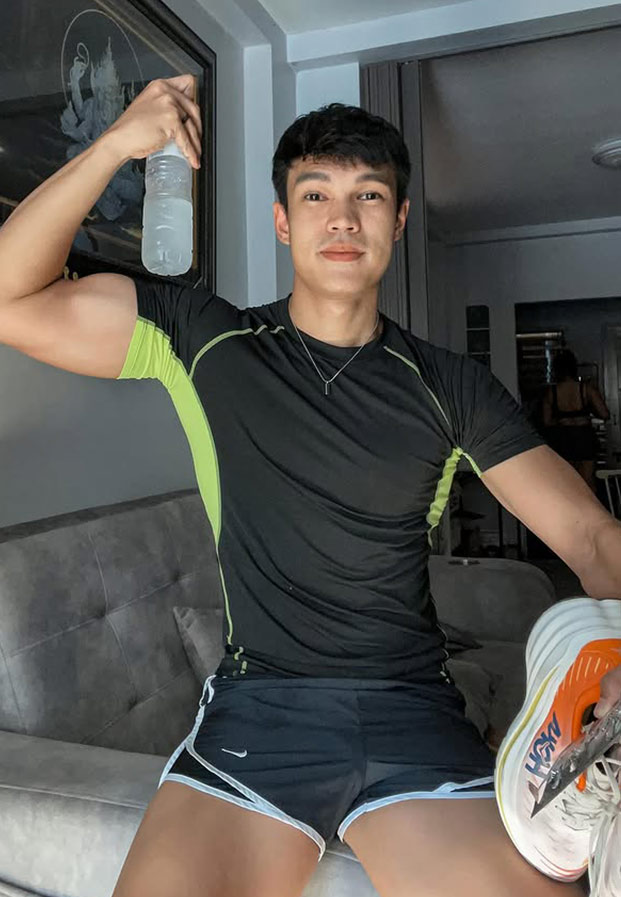 Saranyoo Wichaikum หนุ่มหล่อนายแบบสายฟิตเนส หุ่นดีกล้ามสวย